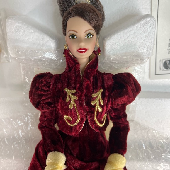 Barbie | Toys | Porcelain Barbie Collection Holiday Ball Barbie Doll ...